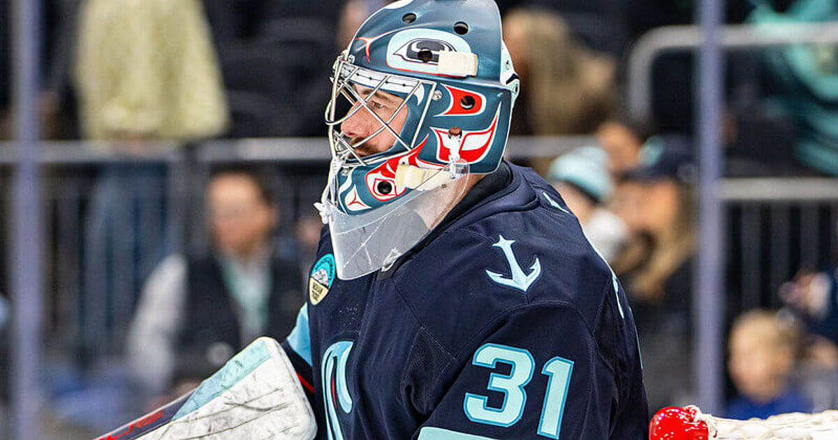 Kraken Hockey Mask Designed by Preston Singletary | Preston Singletary