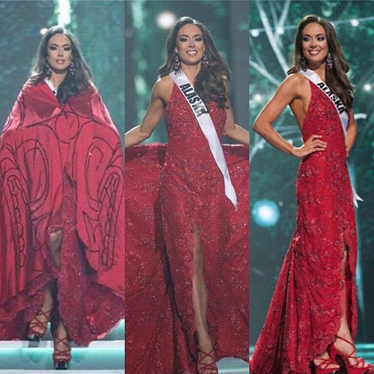 Killerwhale Gown - Miss Alaska USA | Preston Singletary